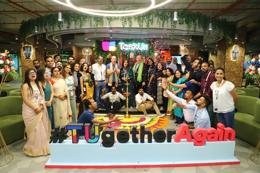 TaskUs Opens Jumanji-Themed Office In Gurugram For The First Time