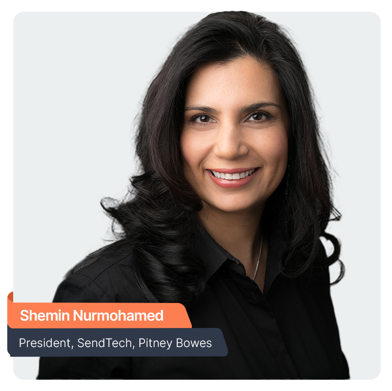Strategic Innovation and Women in Tech: Shemin Nurmohamed’s Vision for Pitney Bowes